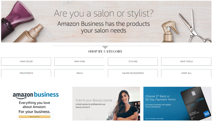 Amazon, 뷰티 제품을 전문적으로 유통하는 Amazon Professional Beauty Store 오픈 - 로아AI