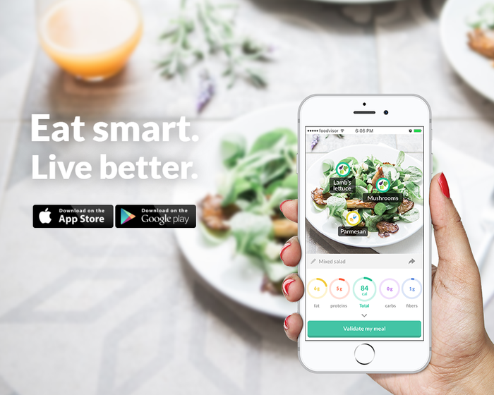 AI를 활용해 음식을 분석해주는 Foodvisor, 450만 달러 투자 유치 - 로아AI