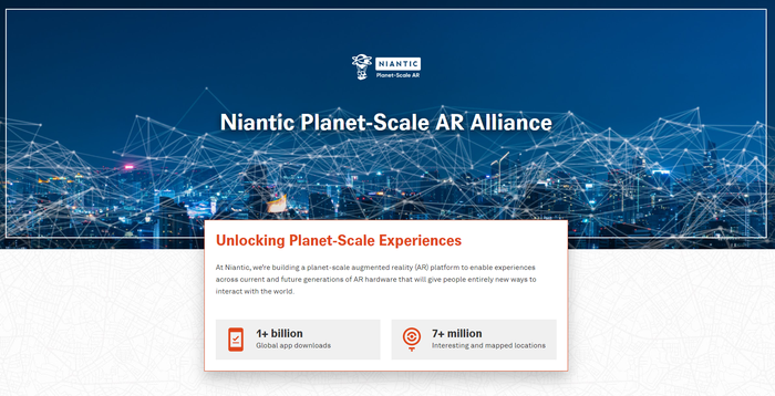 Niantic, 5G 컨수머 AR 플랫폼을 위한 통신 파트너사 공개 - 로아AI