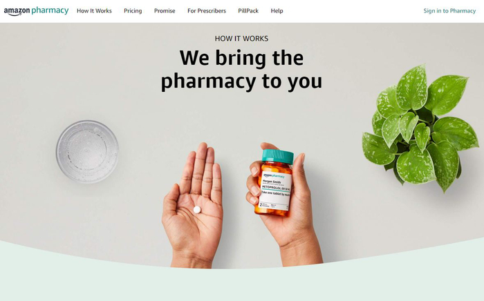 Amazon, 처방약 딜리버리 서비스 Amazon Pharmacy 런칭 - 로아AI