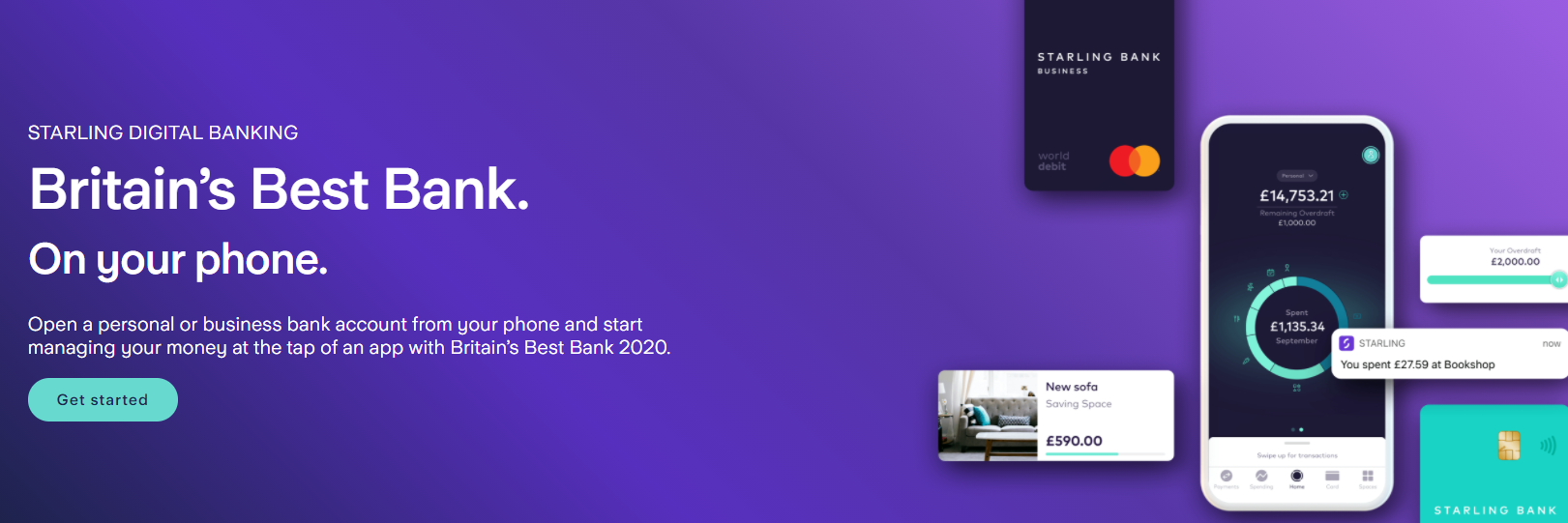 영국의 챌린저 뱅크 Starling, 3억 7,600만 달러 투자 유치 - 로아AI